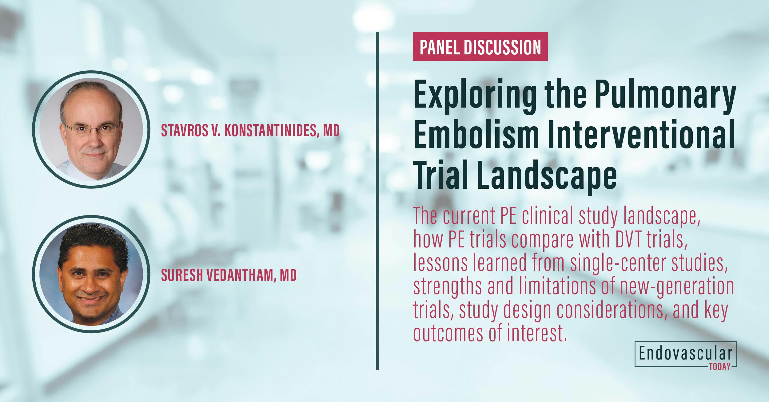 Exploring The Pulmonary Embolism Interventional Trial Landscape